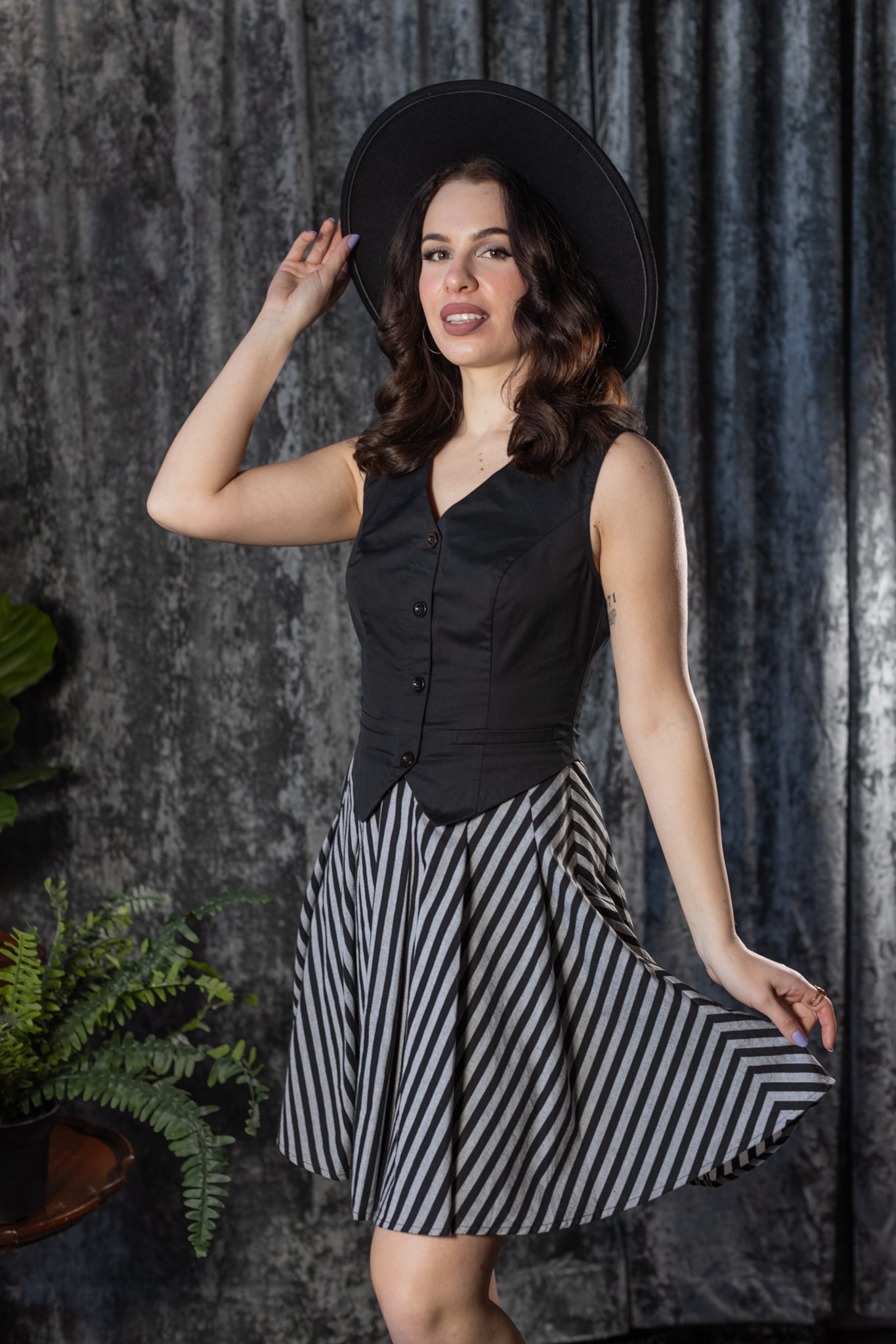 Matilda Classic Dark Academia Dress – Daisy Jones' Locker